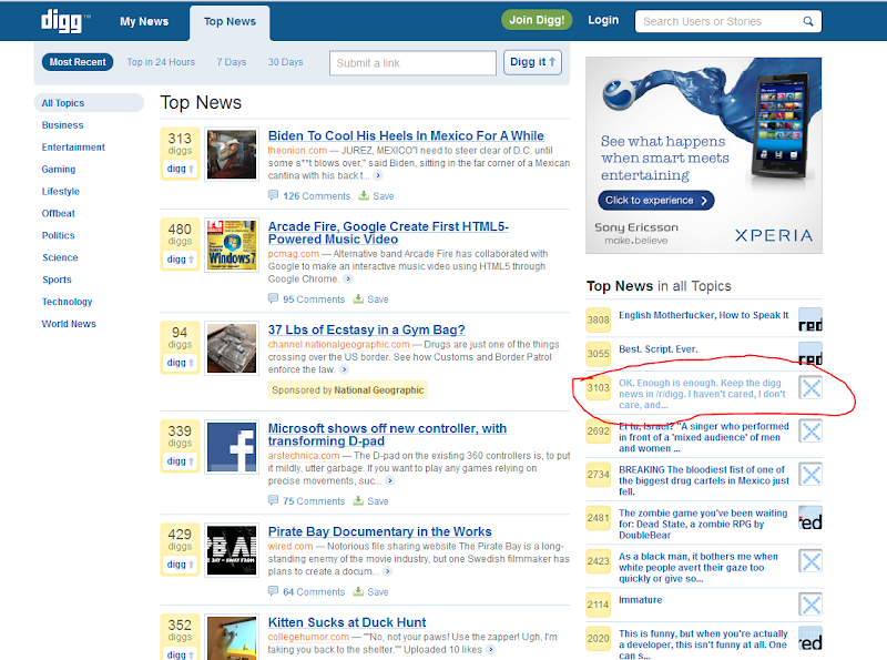 Conundrum: How (and what) reddit gained from digg revolt #5